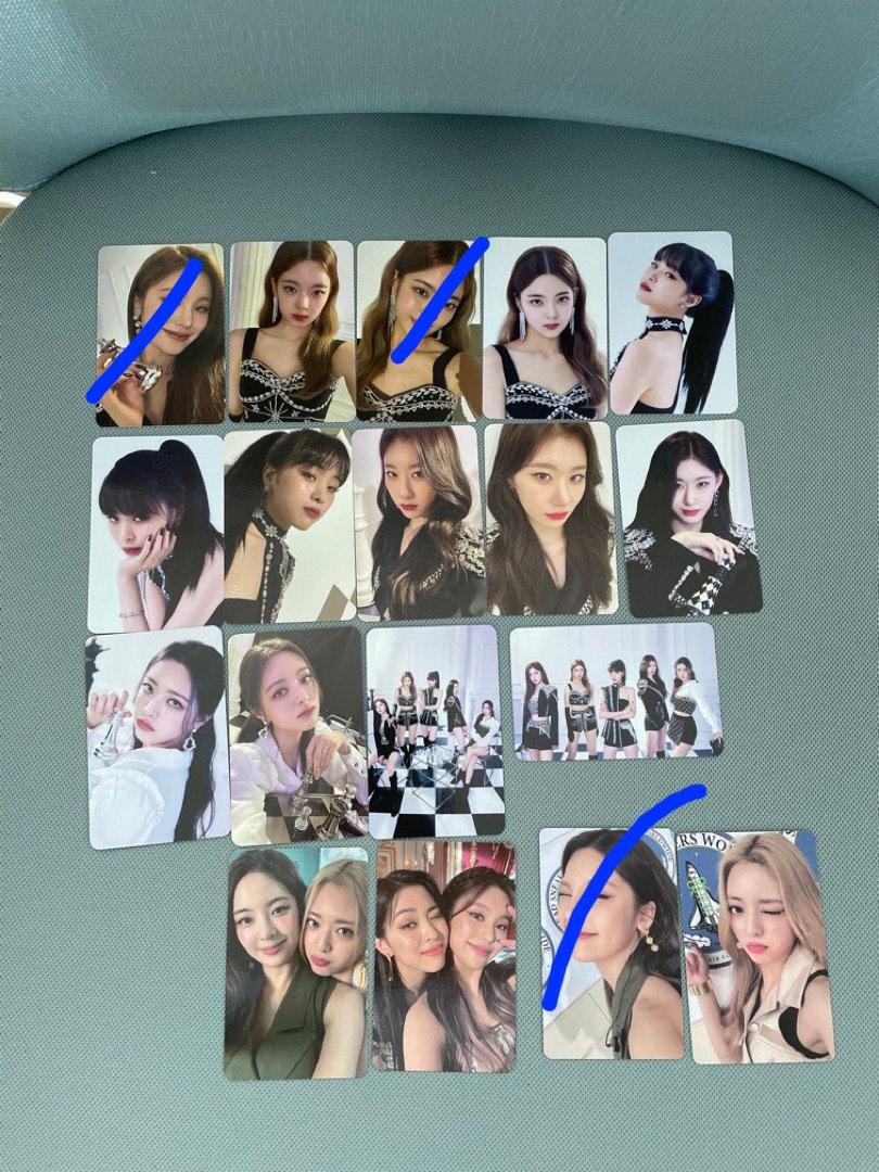 ITZY CHECKMATE special edition world tour trading card photocards yeji ...