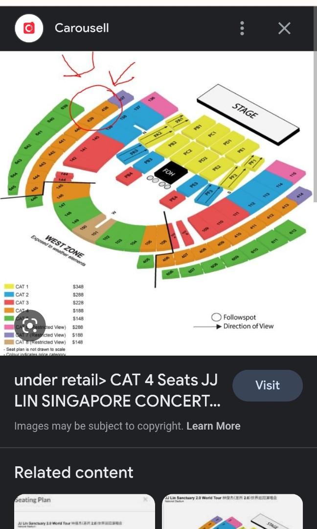 JJ lin concert, Tickets & Vouchers, Event Tickets on Carousell