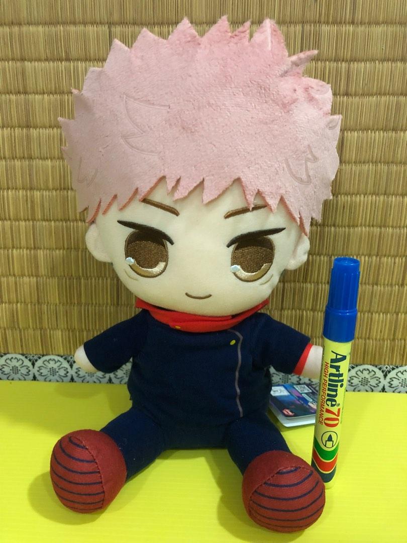 Jujutsu Kaisen Yuji Itadori plush soft doll, Hobbies & Toys, Toys ...