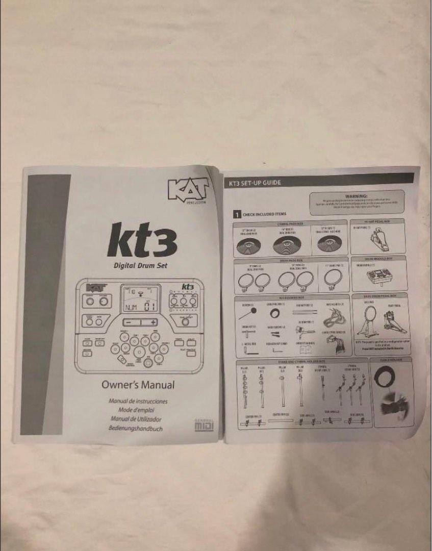 kt3 Digital Drum Set, Hobbies & Toys, Music & Media, Musical Instruments on Carousell