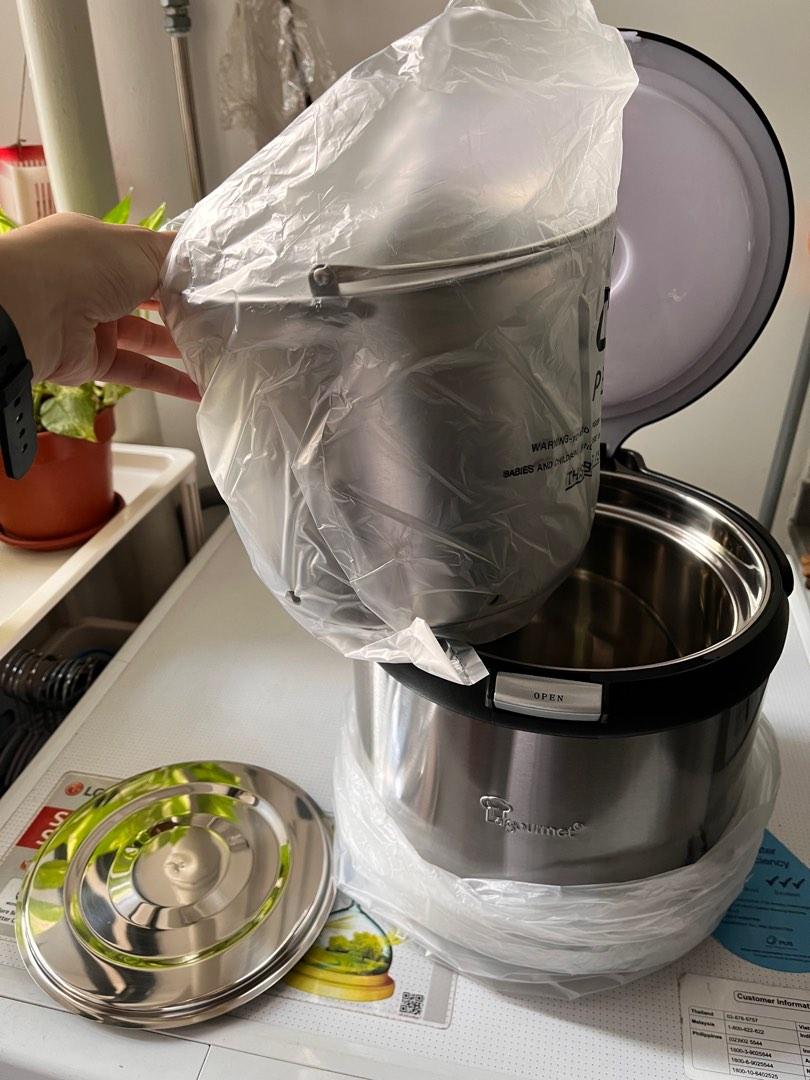 La gourmet thermal wonder cooker 4.5L with inner pot, Furniture & Home ...