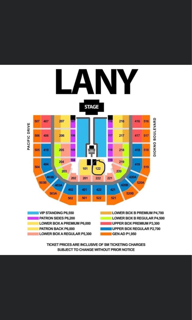 LANY Patron Back Concert Tickets: Day 2 (Nov 12, 2022), Tickets ...