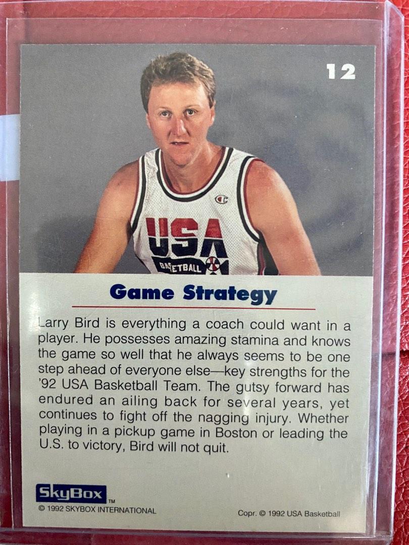 Larry Bird USA NBA card, Hobbies & Toys, Memorabilia & Collectibles ...