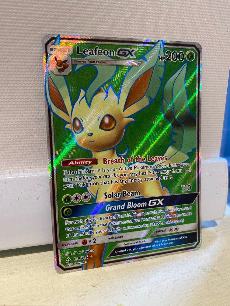 Leafeon GX Ultra Prism 139/156 Holo Full Art, Hobbies & Toys, Toys ...