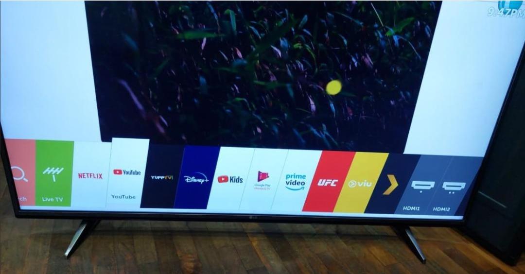 LG 55inch 4K Ultra HD Smart Digital LED TV (2016-55UH615T) Price ...