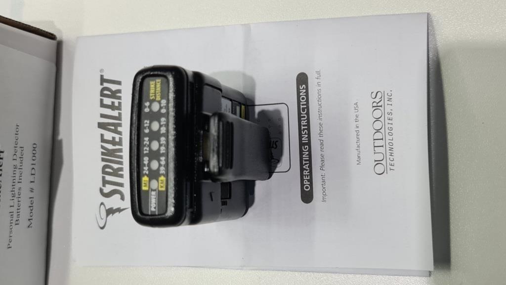 Lightning Detector, StrikeAlert, Personal Lightning Detector, LD1000, Commercial & Industrial ...