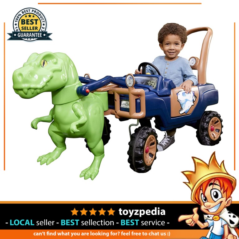 Little Tikes T-Rex Truck Cozy Coupe ride on rideon, Babies & Kids ...