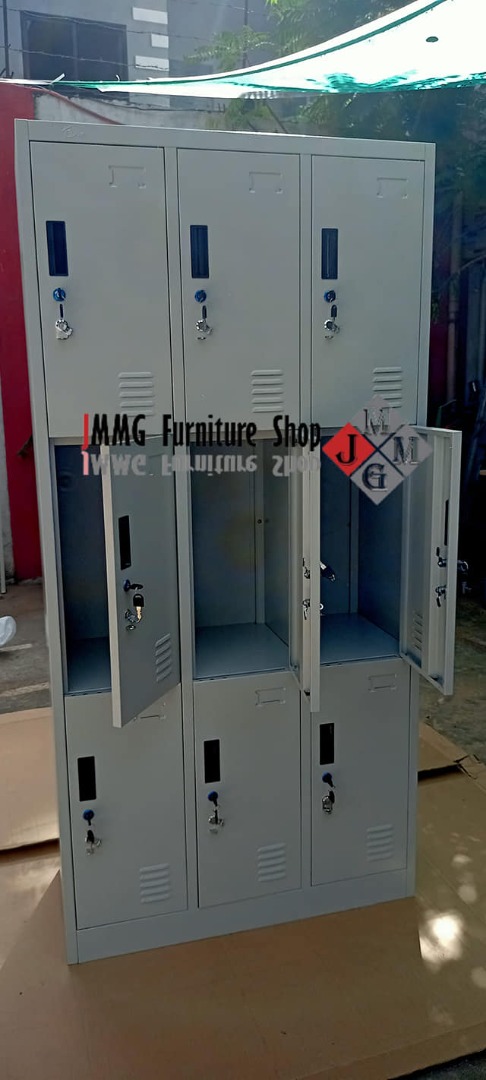 locker cabinet / double lock / gauge 20, Furniture & Home Living ...
