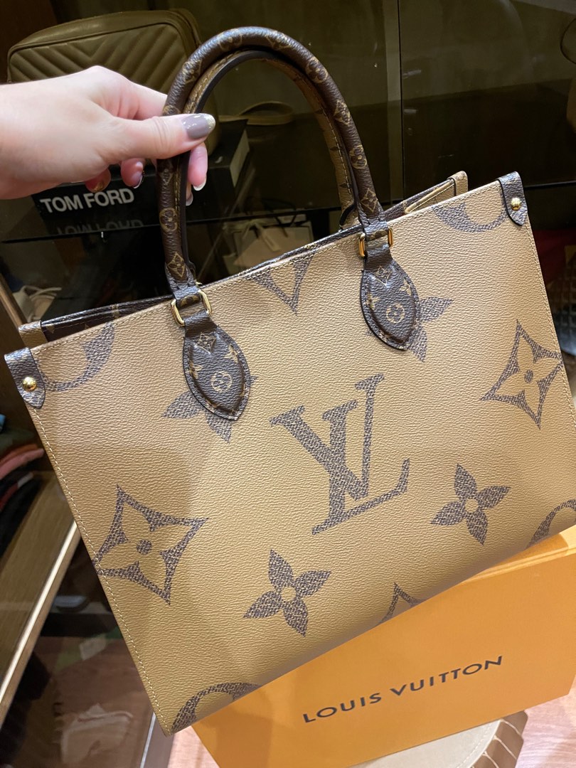 Louis Vuitton OTG MM Reverse Monogram, Luxury, Bags & Wallets on Carousell