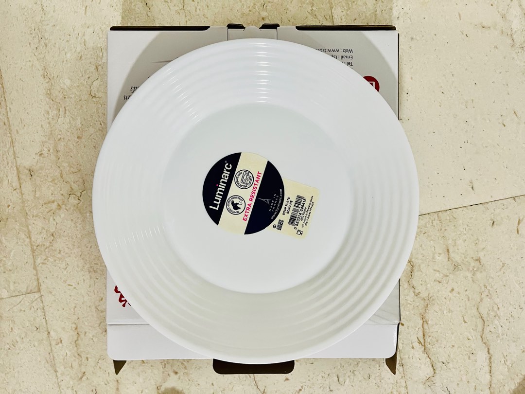 Luminarc Plate, Furniture & Home Living, Kitchenware & Tableware ...