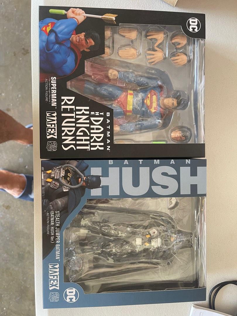 mafex tdkr superman hush batman, Hobbies & Toys, Toys & Games on Carousell