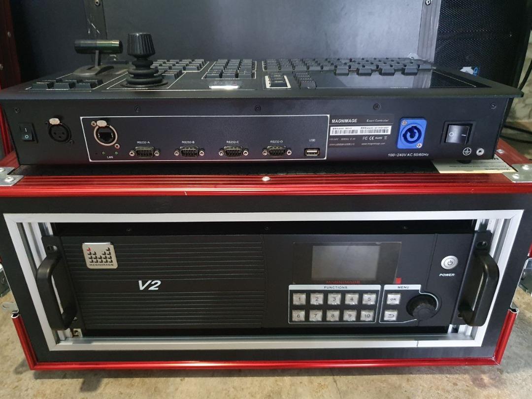 MAGNIMAGE MIG-V2 Series Switcher and MIG-H2 Video Console, Computers ...