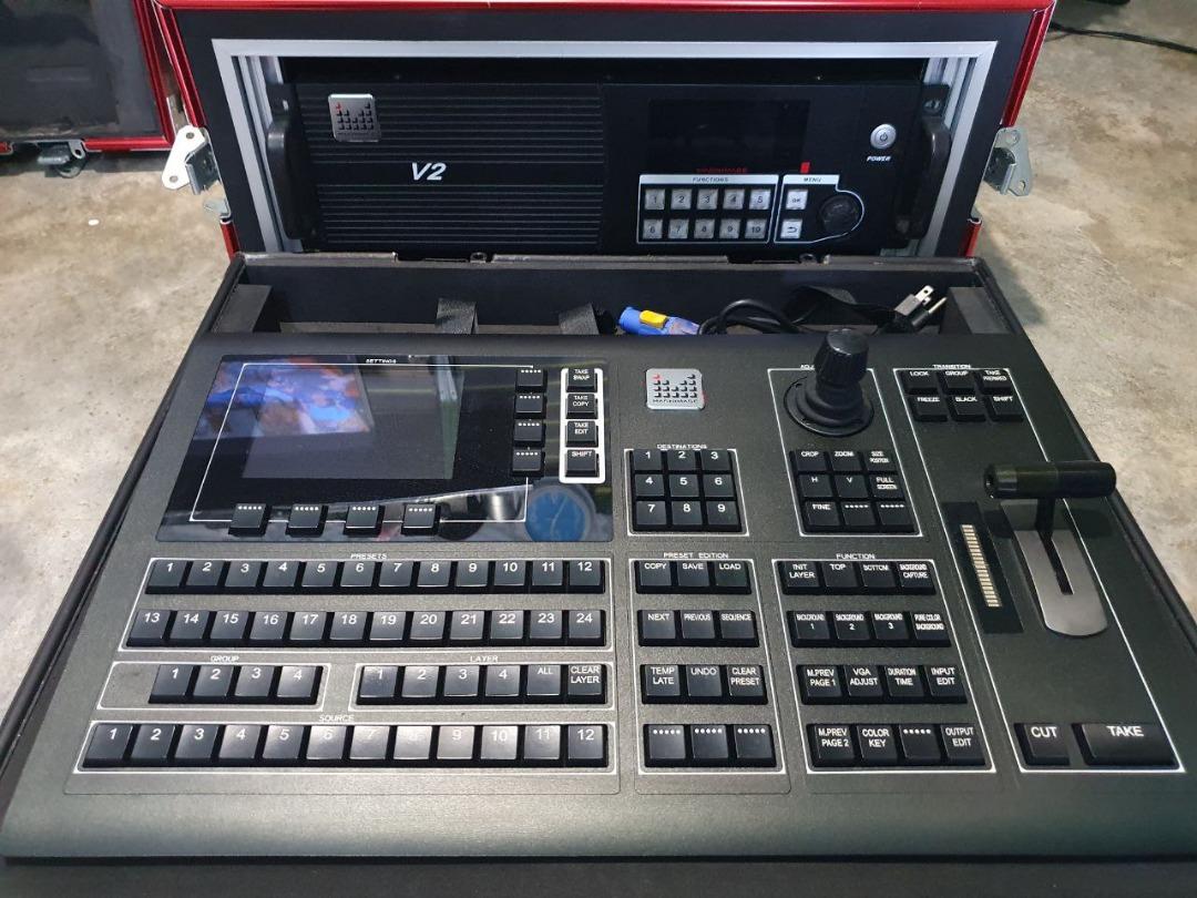 MAGNIMAGE MIG-V2 Series Switcher and MIG-H2 Video Console, Computers ...