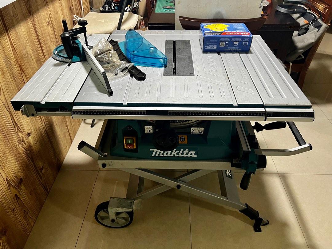 Makita Table Saw (MLT100) with Stand, Hobbies & Toys, Stationery ...