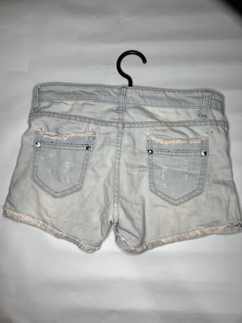 Maong short, Women's Fashion, Bottoms, Shorts on Carousell