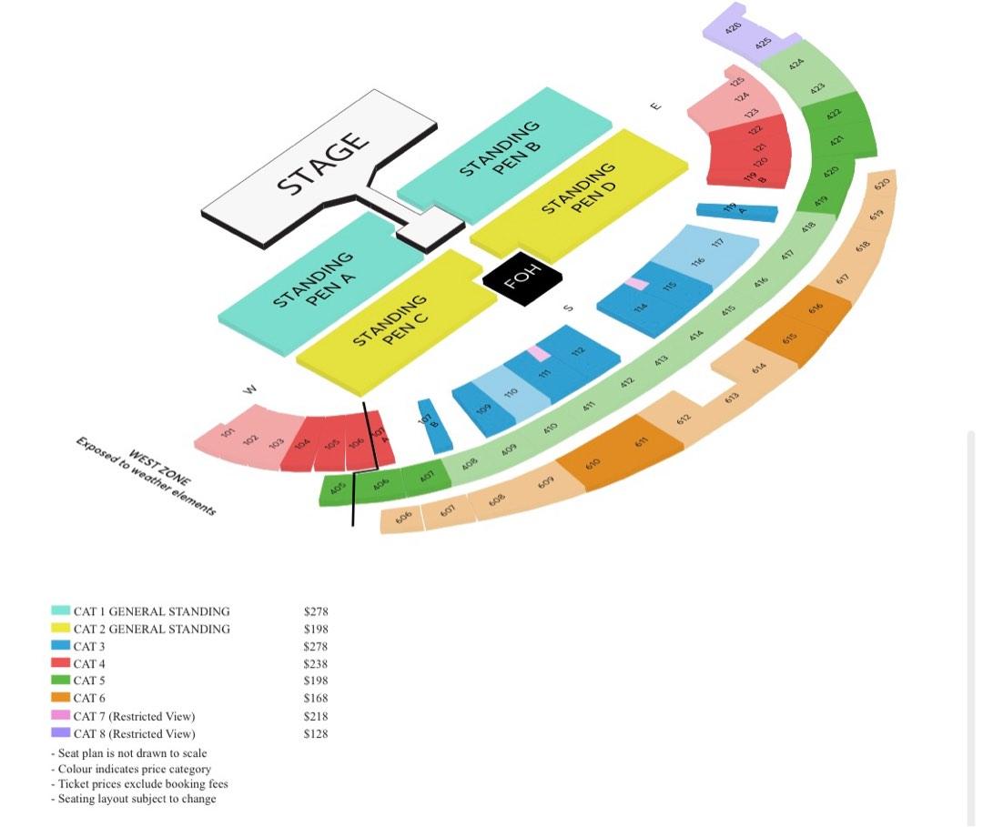 Maroon 5 World Tour 2022 Ticket, Tickets & Vouchers, Event Tickets on ...