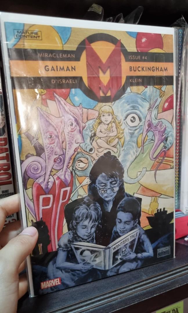Marvel Comics Miracleman Golden Age #1 to #4 by Neil Gaiman and Mark ...