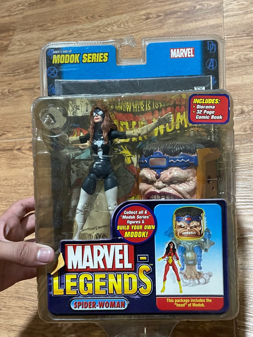 Marvel Legends MODOK series Spider-Woman, Hobbies & Toys, Toys & Games ...