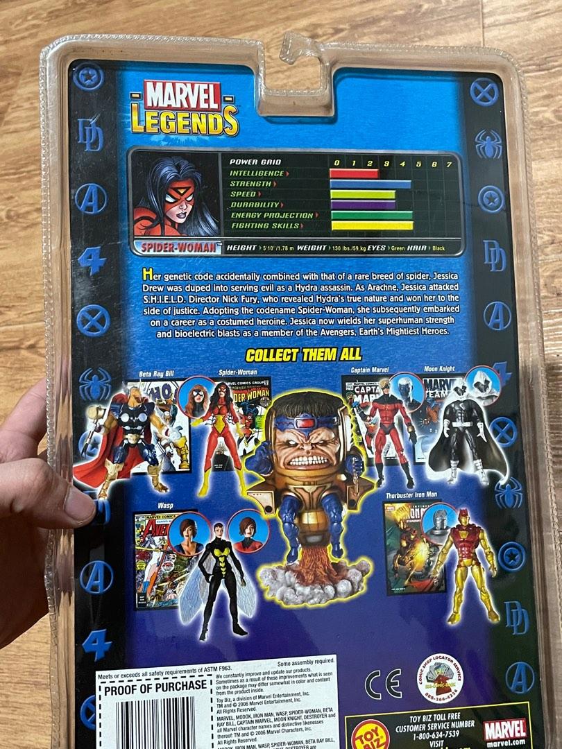 Marvel Legends MODOK series Spider-Woman, Hobbies & Toys, Toys & Games ...