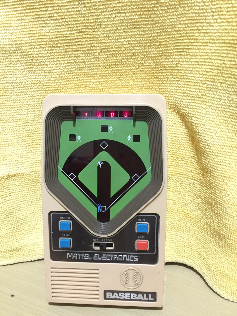 Mattel Electronics Baseball, Hobbies & Toys, Memorabilia & Collectibles ...