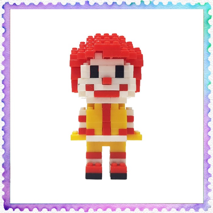 McDonald's Uncle Ronald Happy Meal Toy Figure McDonald nanoblock ...