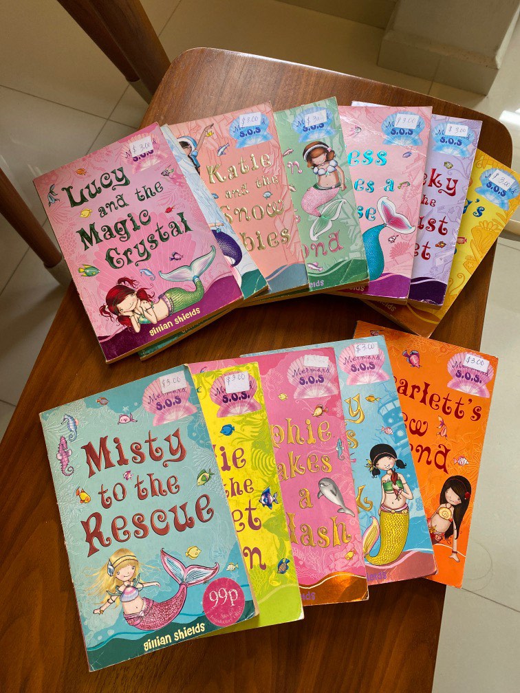 Mermaid chapter books (early readers), Hobbies & Toys, Books ...