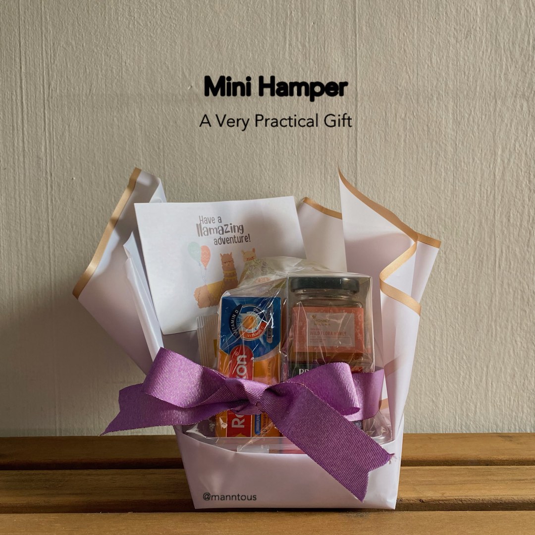 Mini Get Well Soon Hamper, Food & Drinks, Gift Baskets & Hampers on ...