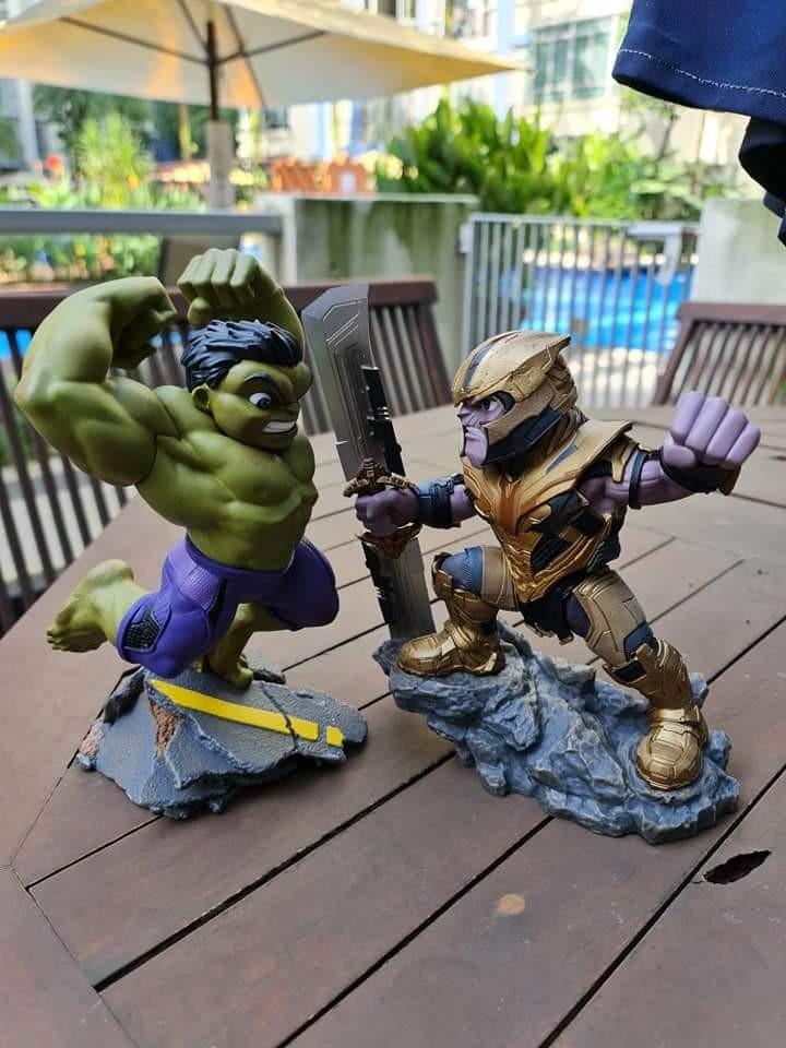 Cny sales Minico hulk vs Thanos, Hobbies & Toys, Toys & Games on Carousell