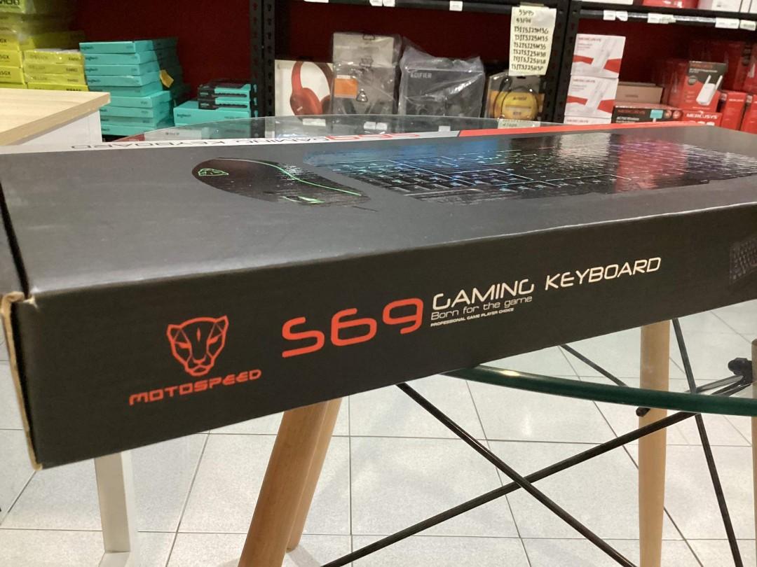 Motospeed S69 Gaming Keyboard Mouse Combo Colorful Backlight Black ...