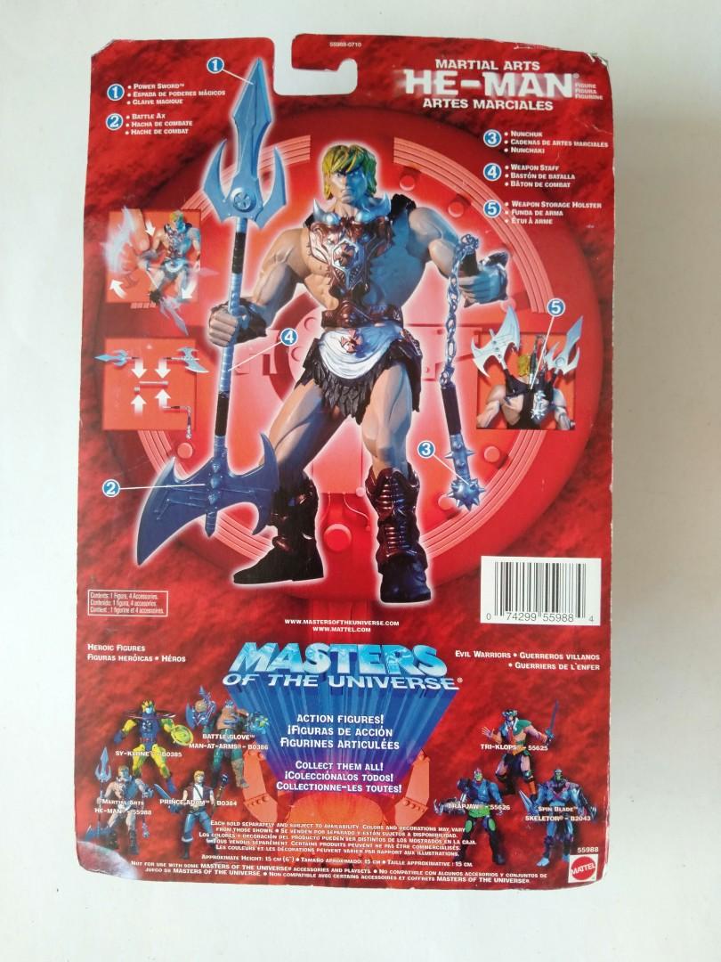 MOTU 200X Martial Arts He-man Masters of The Universe, Hobbies & Toys ...