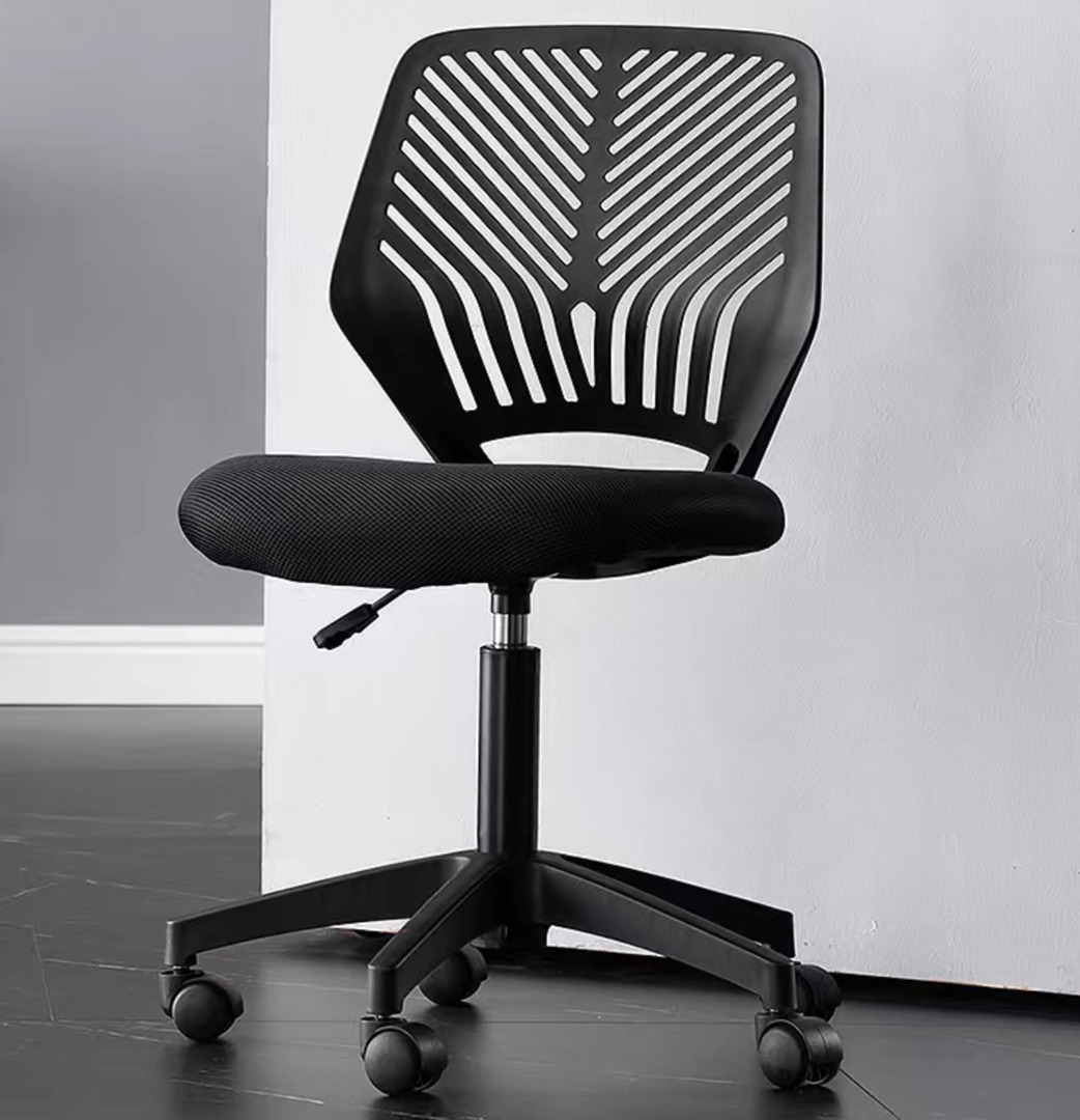 Mystery Black Basic Computer Chair Desk Study Chair, Furniture & Home ...