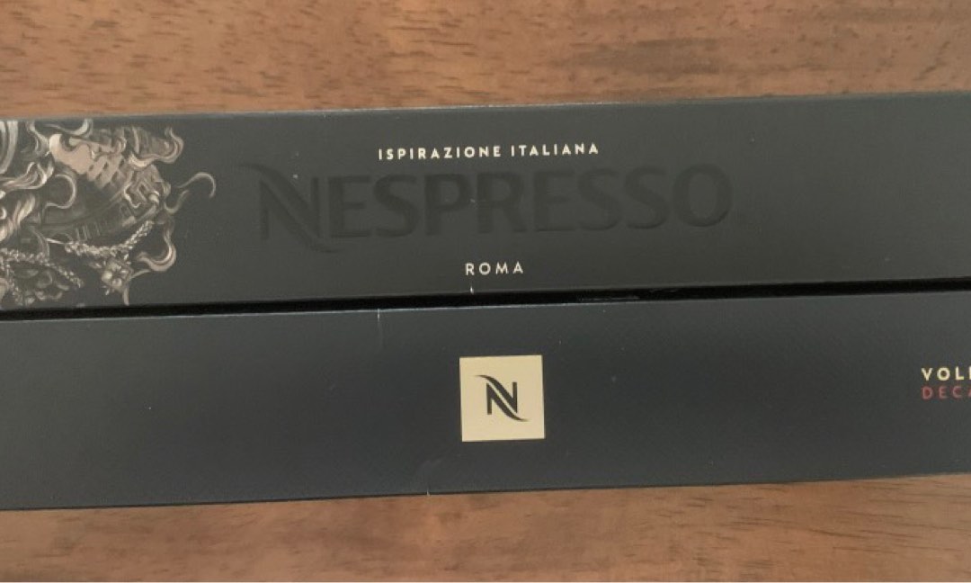 Nespresso capsule (Roma or Volluto) updated July 2024, 嘢食 & 嘢飲, 飲料 ...