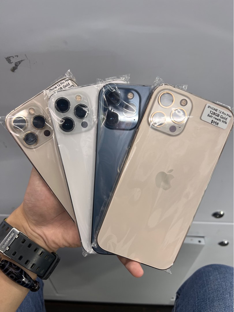 Nice IPhone 12 Pro Max 128GB/256GB, Mobile Phones & Gadgets, Mobile ...