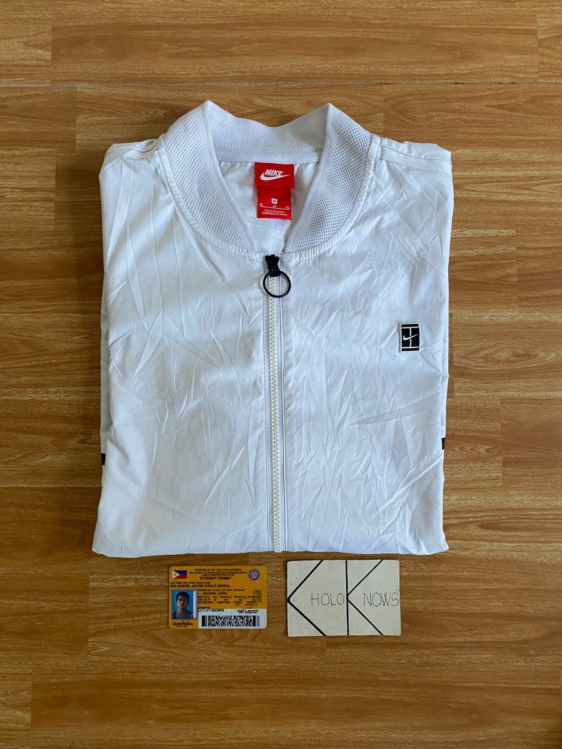 Nike Court Bomber Mens Tennis Jacket, Men's Fashion, Coats, Jackets and ...