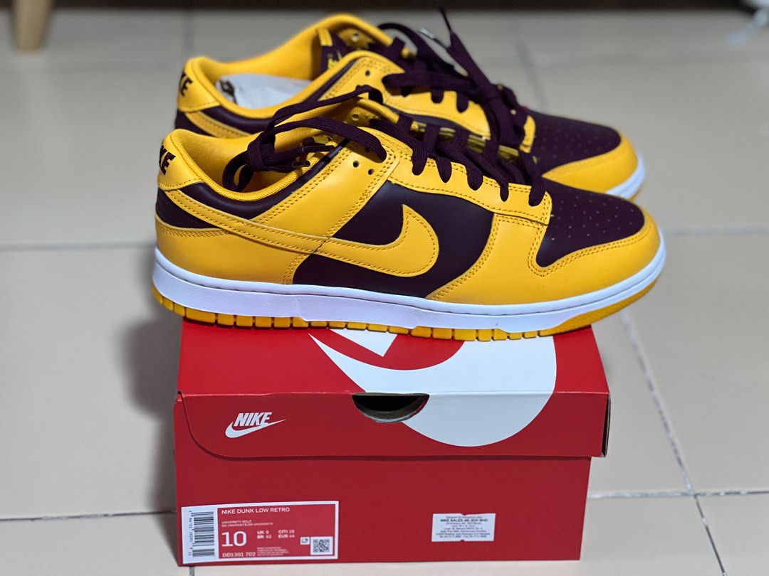 Nike Dunk Low Arizona State, Men's Fashion, Footwear, Sneakers on Carousell