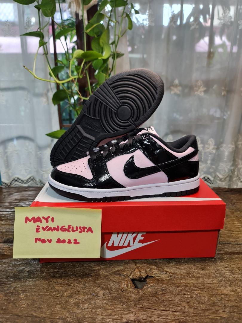 Nike Dunk Low Black Pink, Women's Fashion, Footwear, Sneakers on Carousell