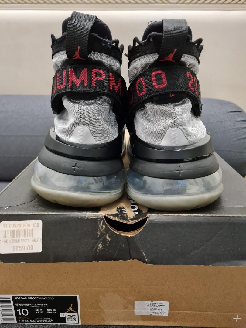 Nike Jordan Proto Max 720, Fesyen Pria, Sepatu , Sneakers di Carousell