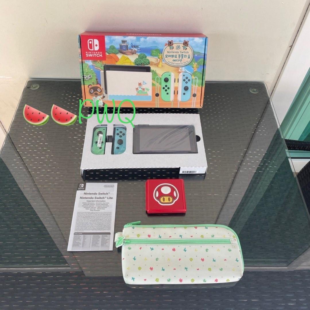 Nintendo Switch Animal Crossing Special Edition Console, Video Gaming ...
