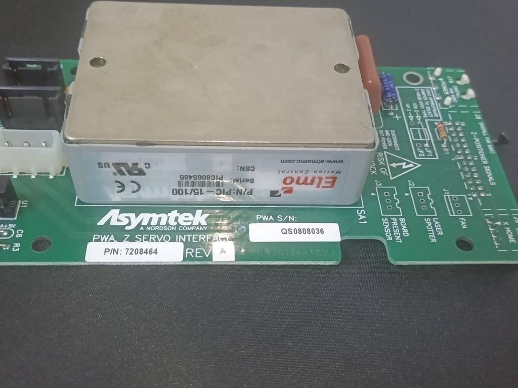 Nordson Asymtek 7208464 Rev. A PWA, Z servo interface Elmo PIC-15/100 ...
