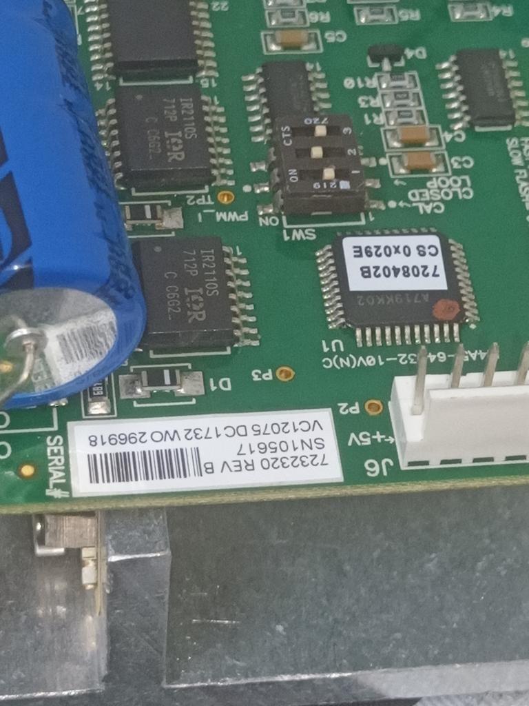 Nordson Asymtek 7232320 Rev. B servo amp. Bios 720840B jetting ...