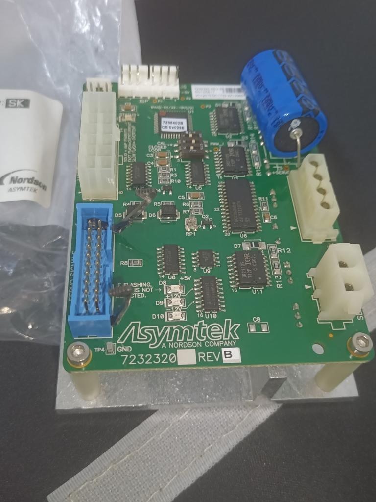 Nordson Asymtek 7232320 Rev. B servo amp. Bios 720840B jetting ...