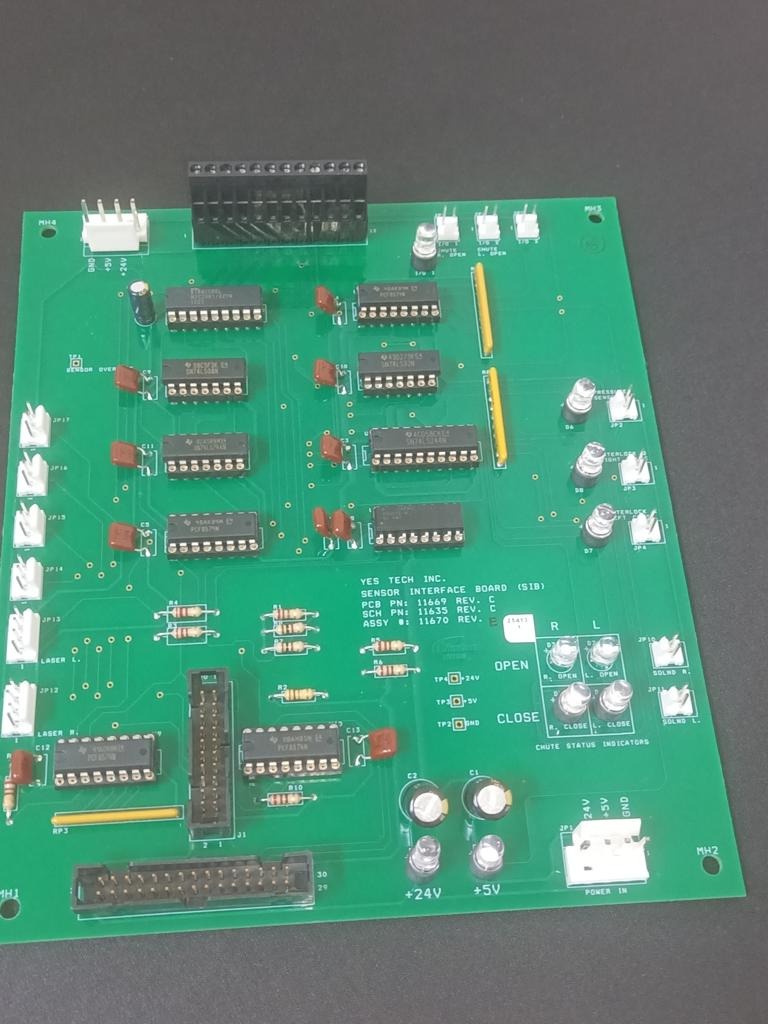 Nordson Yestech 11670 Rev. E 11669 Rev. C 11635 Rev. C Sensor Interface ...