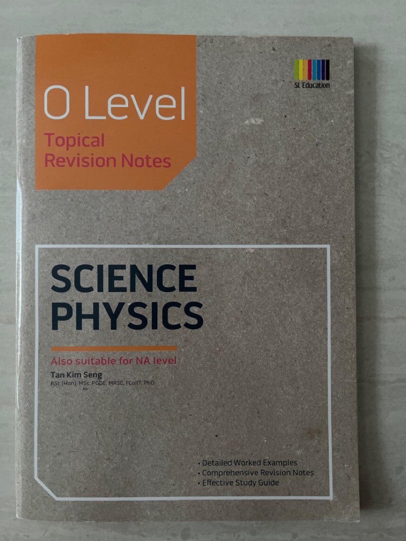 O Level Science Physics Topical Revision Notes, Hobbies & Toys, Books ...