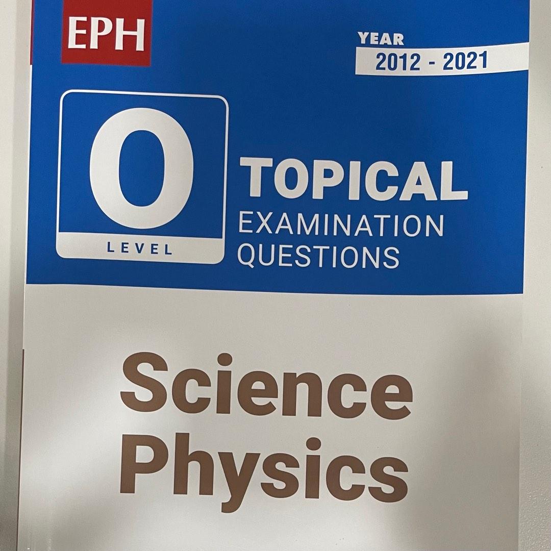 O level Science Physics Topical TYS (2012-2021), Hobbies & Toys, Books ...