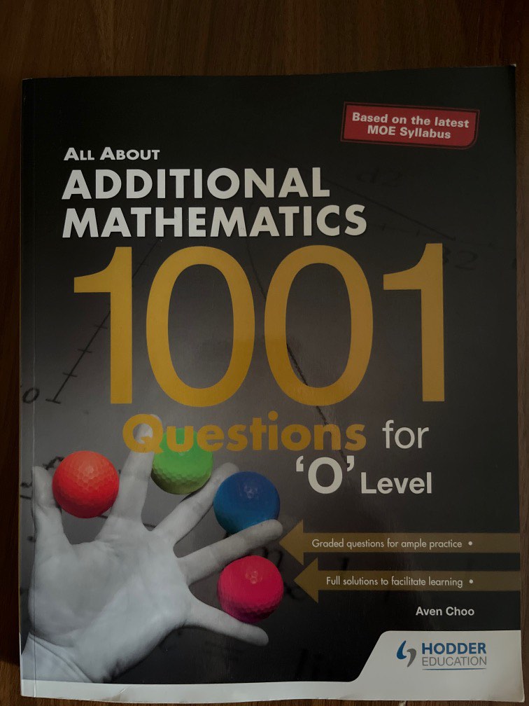 Olevel additional mathematics assessment book, Hobbies & Toys, Books ...