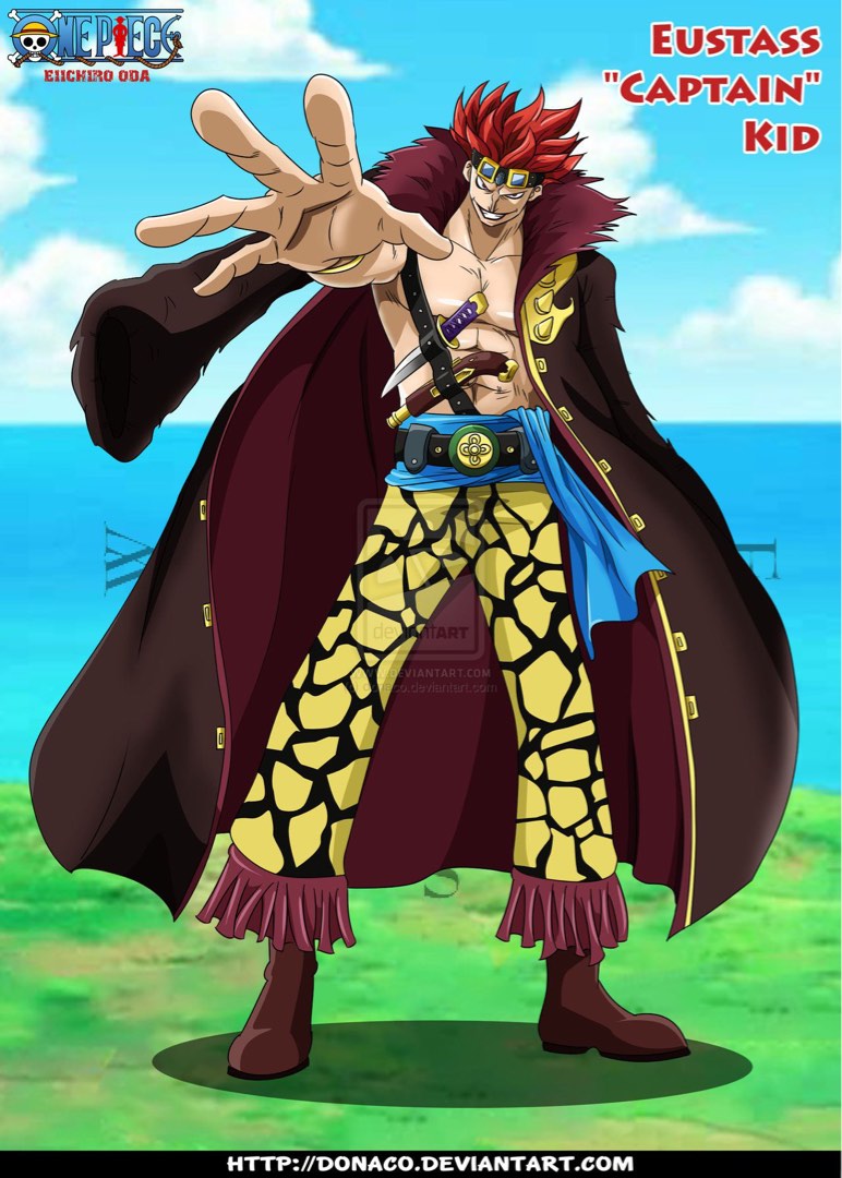 One Piece Eustass Kid Cosplay Costume, Hobbies & Toys, Memorabilia ...
