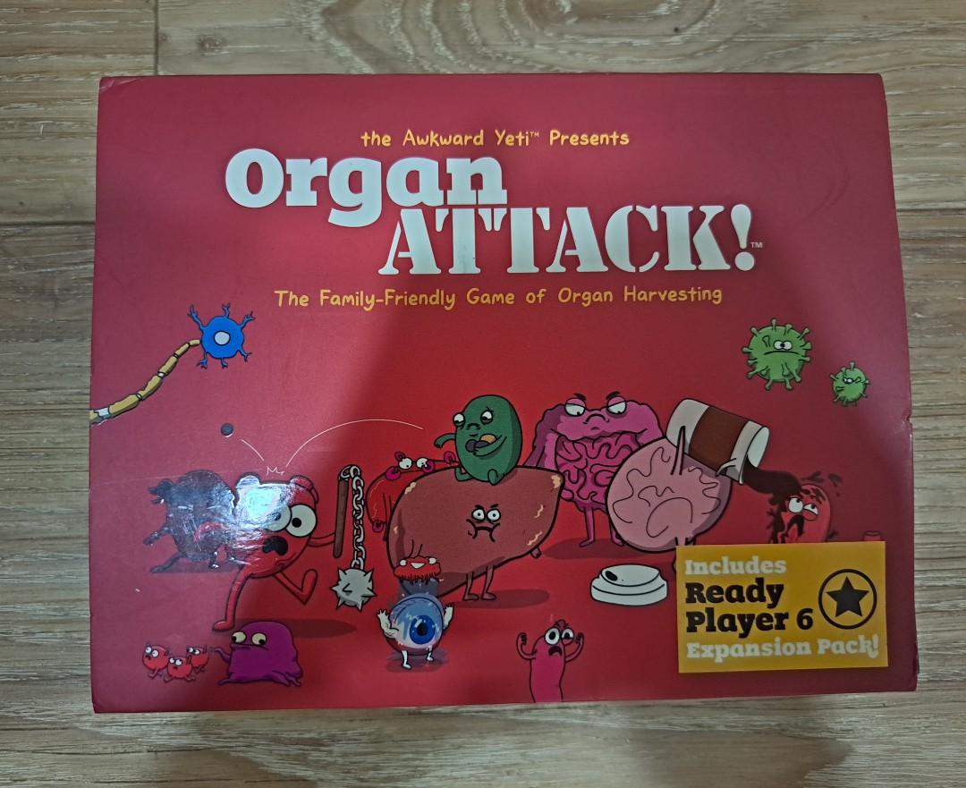 Organ Attack game, Hobbies & Toys, Toys & Games on Carousell