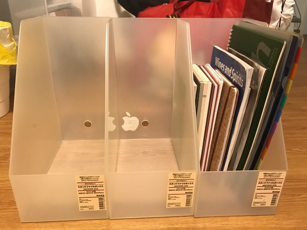 Original Muji files box archives box, Furniture & Home Living, Home ...