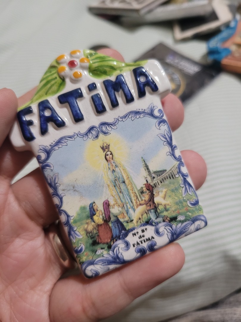 Our Lady of Fatima Fridge Magnet, Hobbies & Toys, Memorabilia ...