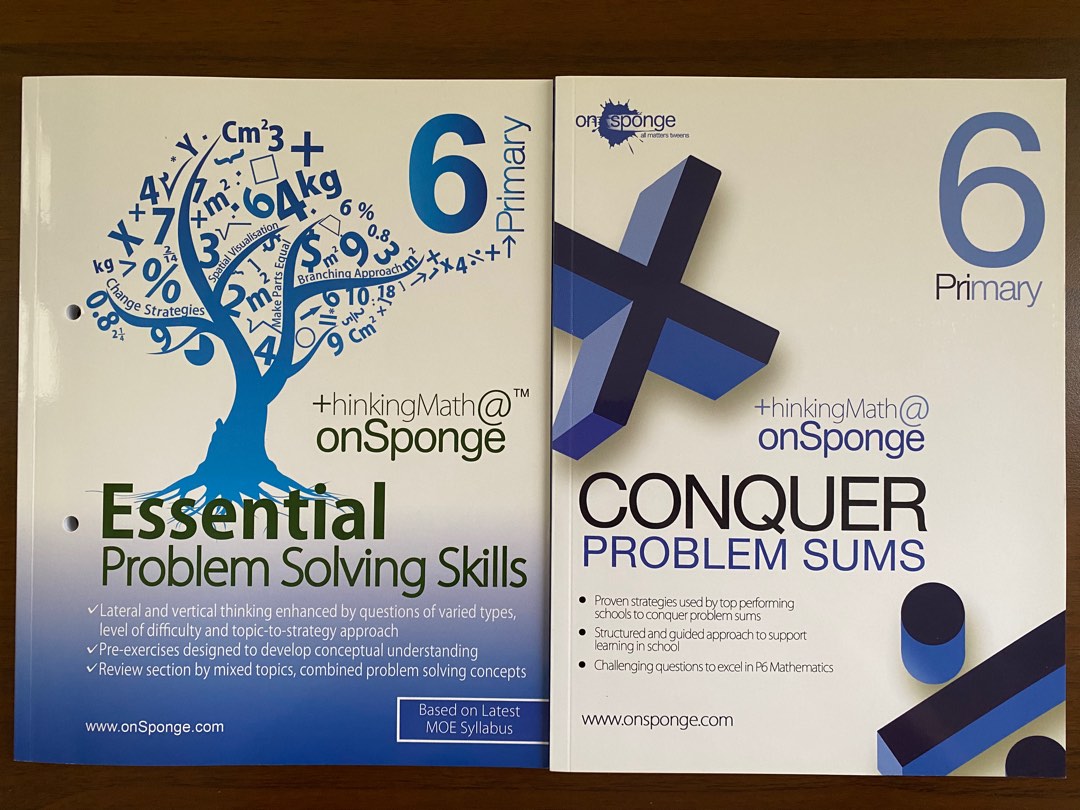 P6 Onsponge Conquer Problem Sums (BN) & Essential Problem Solving ...